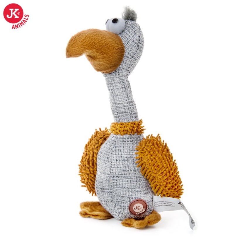 JK ANIMALS papagáj plyš, hračka pre psov 29 cm :: jkanimals.sk